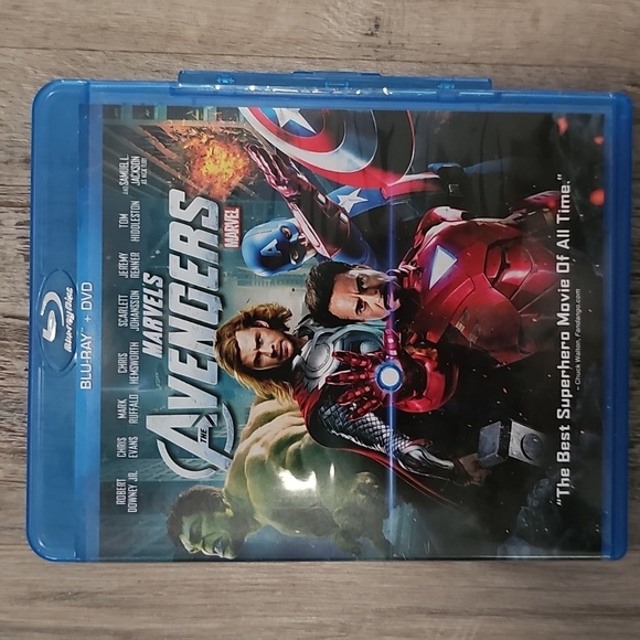 Marvel | Other | The Avengers Blue Ray Dvd | Poshmark